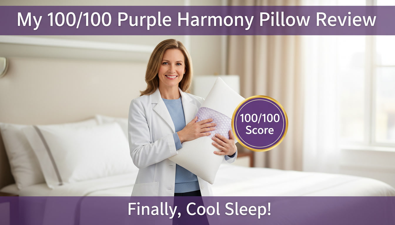 Purple Harmony Pillow Review: My 100/100 Verdict as a Sleep Specialist ...
