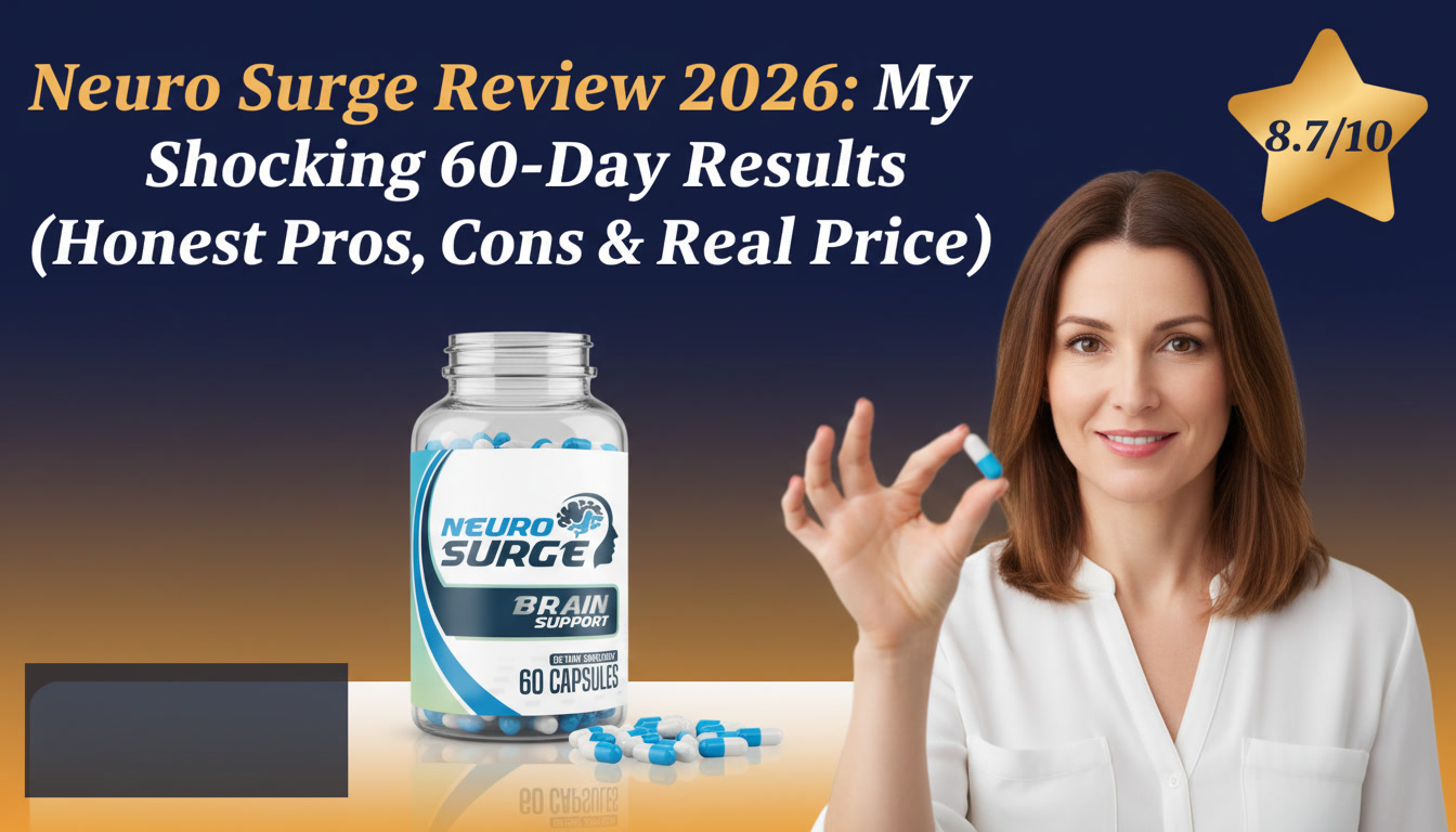 Neuro Surge Review 2026: My Shocking 60-Day Results (Honest Pros, Cons ...